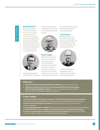 Ericsson Technology Review: End-to-end Security Management for the IoT ...