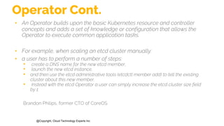 Managing kubernetes deployment with operators | PDF | Cloud Computing ...