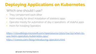 Managing kubernetes deployment with operators | PDF | Cloud Computing ...