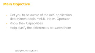 Managing kubernetes deployment with operators | PDF | Cloud Computing ...