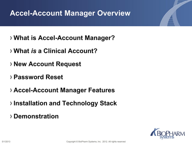 Managing Oracle Clinical, RDC, and TMS User Accounts with Ease | PDF