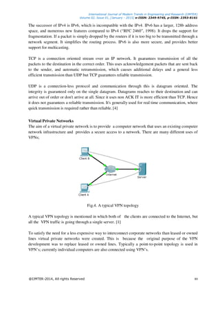 MANAGING ORGANISATION USING VPN's : A SURVEY | PDF
