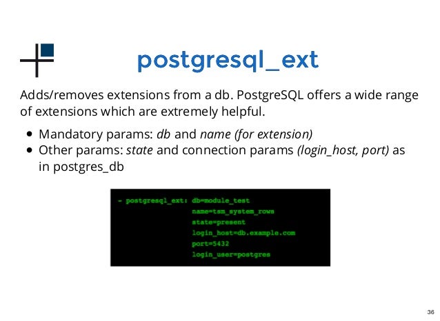 Managing Postgresql With Ansible Fosdem Pgday 2016