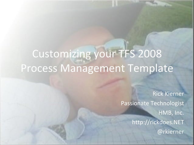 Managing Your Application Life Cycle With Tfs 2008 | PPT