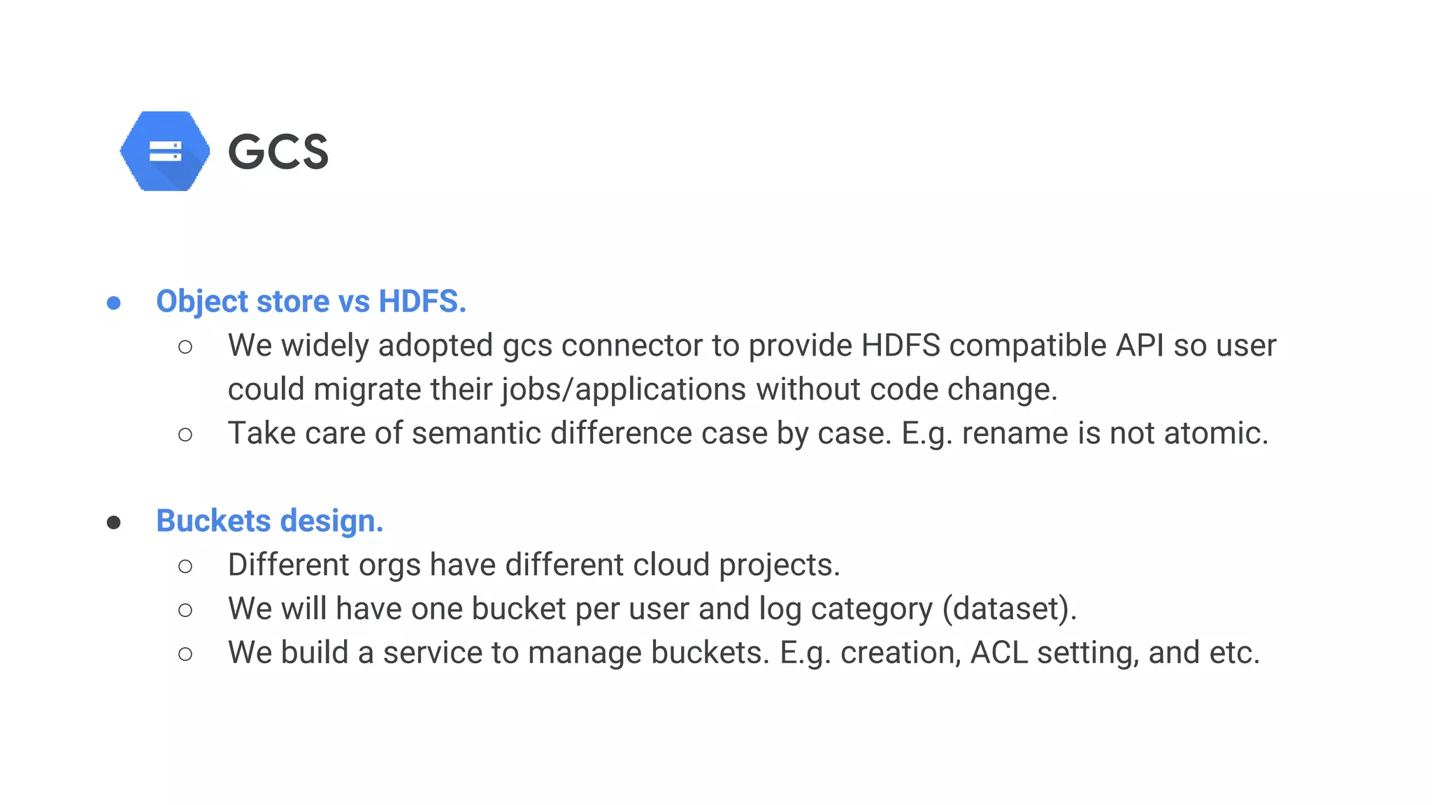 Managing 100s of PetaBytes of data in Cloud | PPTX