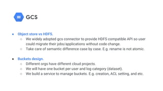Managing 100s of PetaBytes of data in Cloud | PPTX