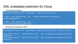 Managing 100s of PetaBytes of data in Cloud | PPTX