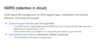 Managing 100s of PetaBytes of data in Cloud | PPTX