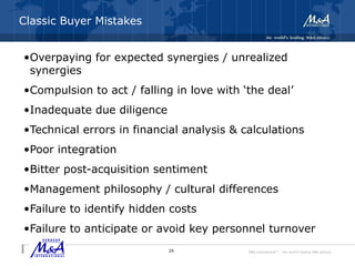 Managing Acquisition Risk | PPT