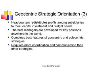 Managing across culture | PPT | Large Business | Business