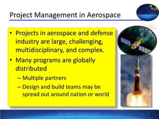 Managing Aerospace Projects | PPTX