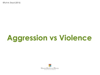 Aggression, violence and mental illness | PDF