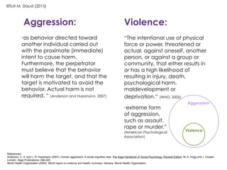 Aggression, violence and mental illness | PDF