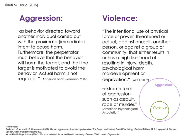 Aggression, violence and mental illness | PDF | Mental Health ...