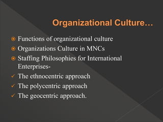 Managing a global workforce | PPTX