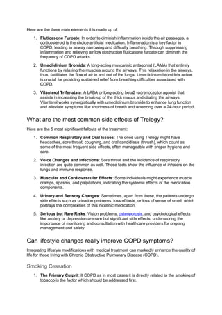 Managing Airflow Restriction with Medication and Lifestyle Changes | DOCX