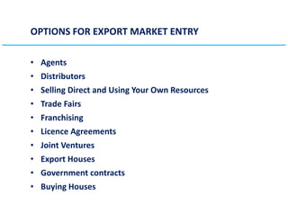 Managing an agent and distributor | PDF