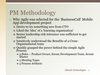 Managing an agile mobile app development project with asana | PPT