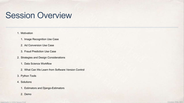 Managing And Versioning Machine Learning Models In Python Ppt 9613