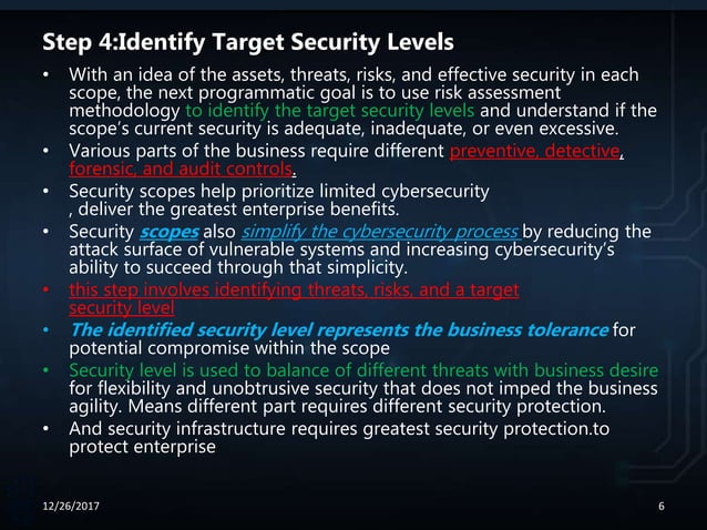 Managing an enterprise cyber security program | PPT