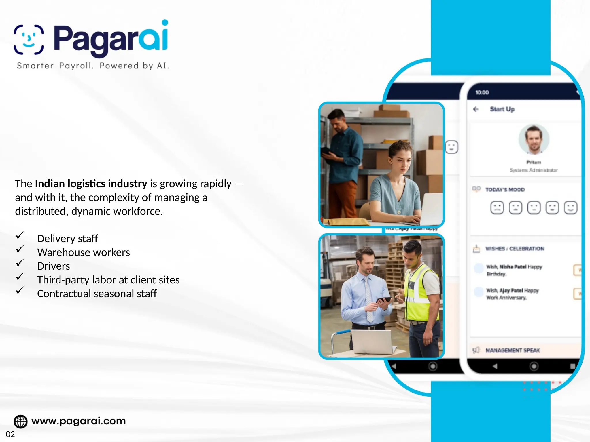 Managing Attendance for Contractual & Third-Party Staff in Logistics | PPTX