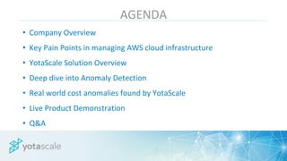 Managing AWS Costs with Anomaly Detection and Root Cause Analysis | PDF