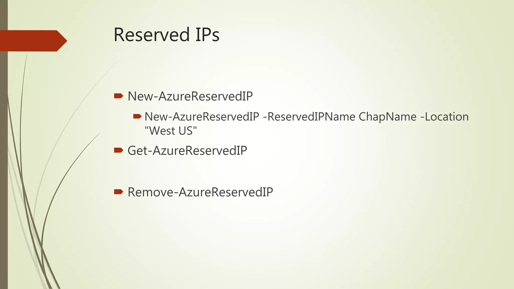 Managing Azure Components Using Azure PowerShell | PPTX | Cloud ... Managing Azure Components Using Azure PowerShell | PPTX | Cloud ...