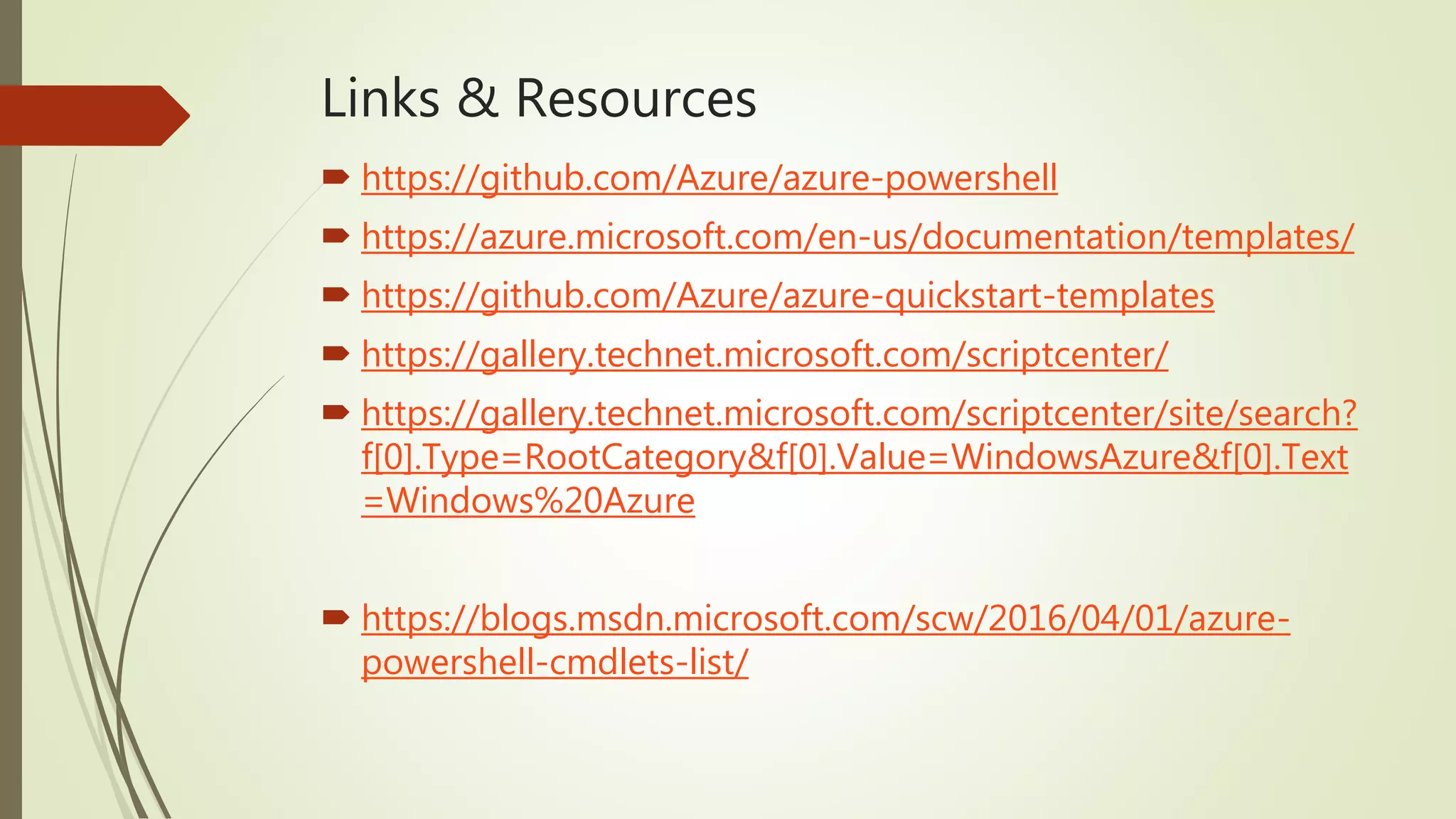 Managing Azure Components Using Azure PowerShell | PPT Managing Azure Components Using Azure PowerShell | PPT