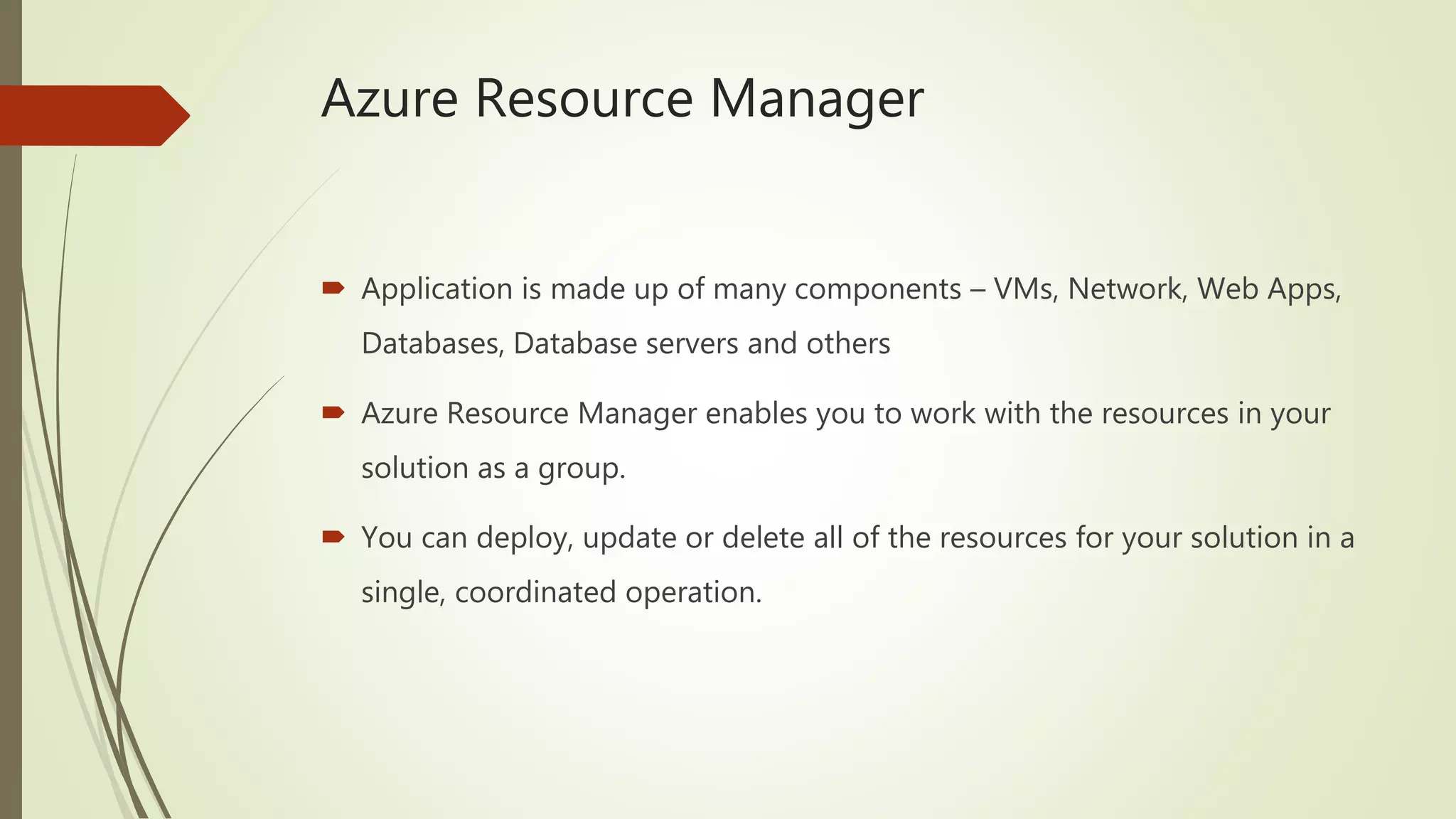 Managing Azure Components Using Azure PowerShell | PPT Managing Azure Components Using Azure PowerShell | PPT