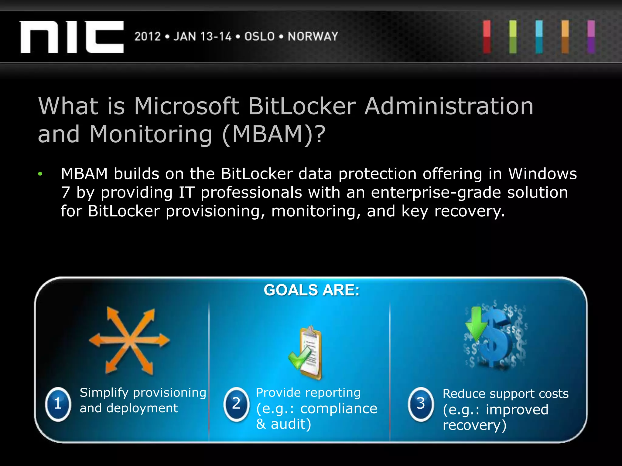 Managing bitlocker with mbam | PDF