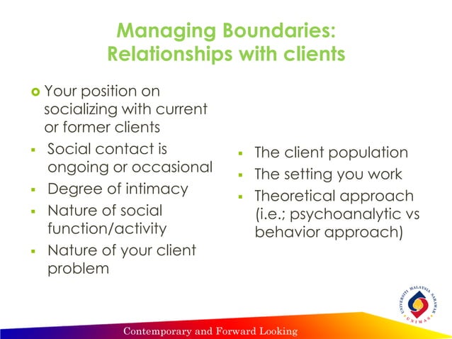 Unit 1: Managing Boundaries | PDF | Medical Health