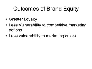 Managing brand equity | PPT