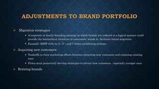 chap.13 Managing brand overtime | PPTX