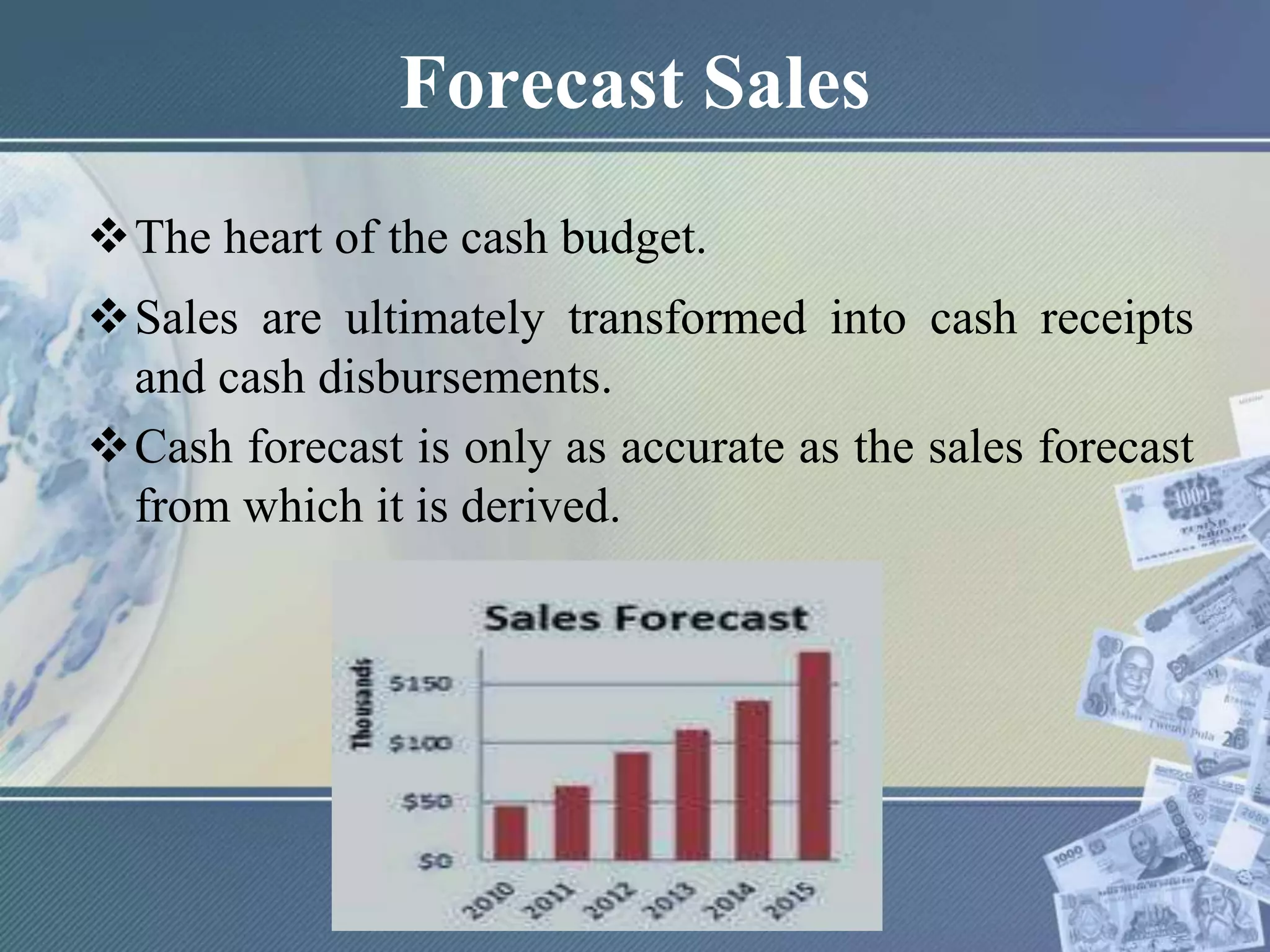 Managing cash flow, Slide Presentation | PPTX