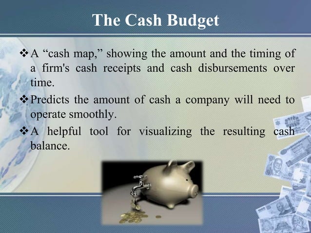 Managing cash flow, Slide Presentation | PPTX