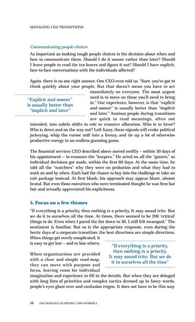 Managing CEO transitions | PDF