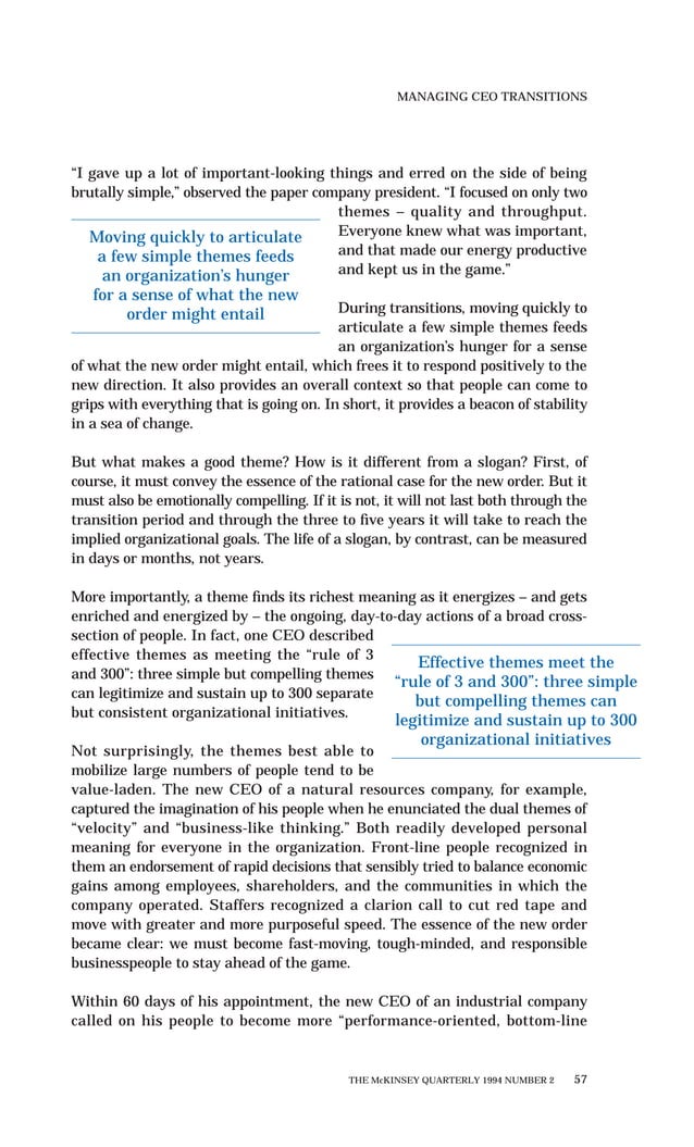 Managing CEO transitions | PDF