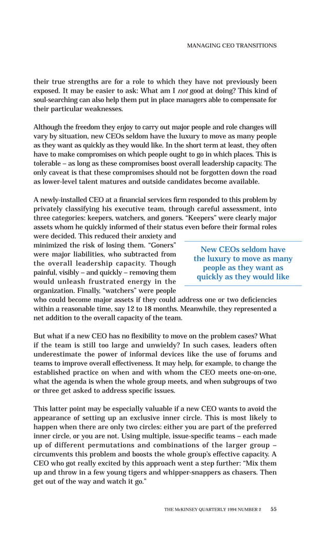 Managing CEO transitions | PDF