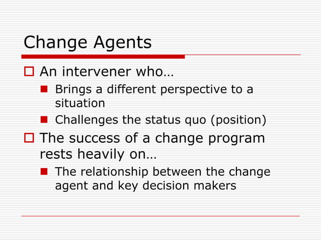 Managing change | PPT