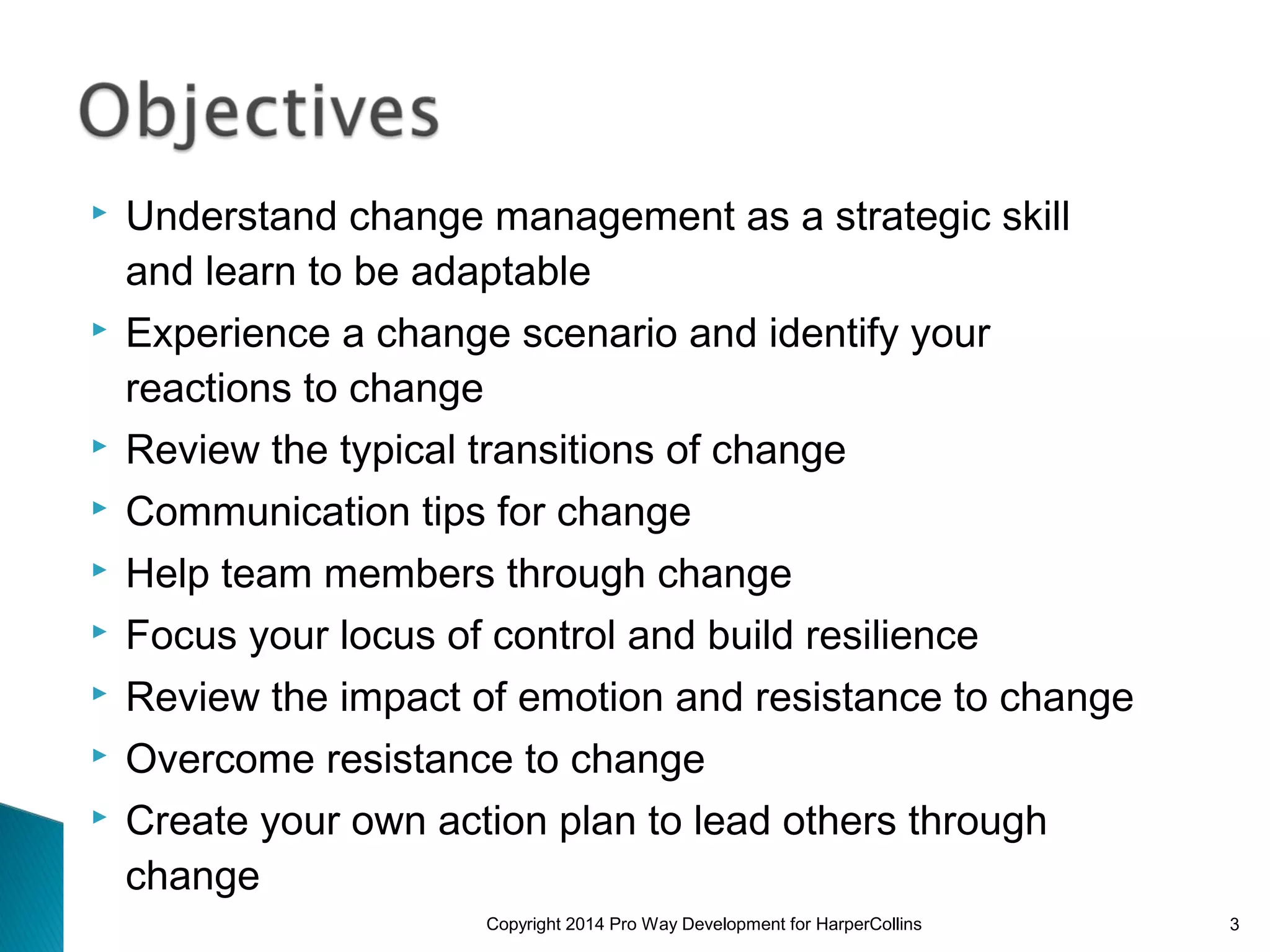 Managing Change in the Workplace | PPT