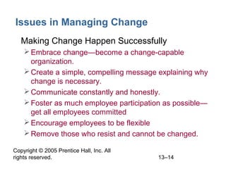 Managing change and innovation | PPT