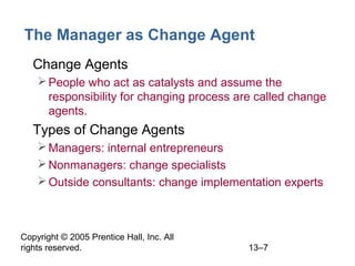 Managing change and innovation | PPT