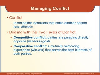Managing Change & Conflict | PPT