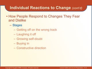 Managing Change & Conflict | PPT