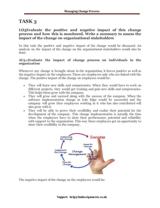 Managing Change Process | PDF