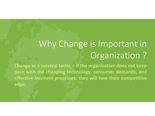 Managing change slide | PPTX