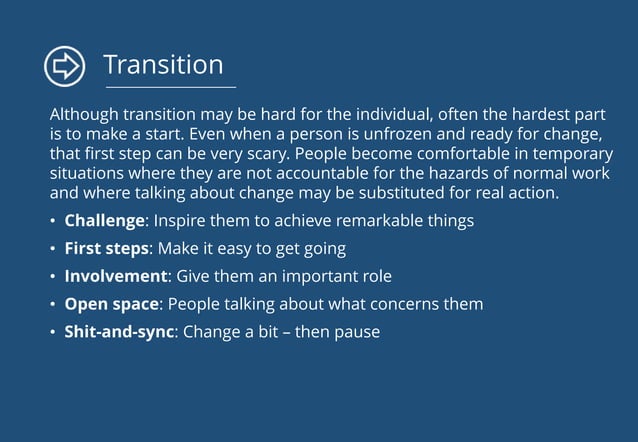 Managing Change & Transition | PDF