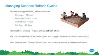 Managing Change With A Sensible Sandbox Architecture | PPT
