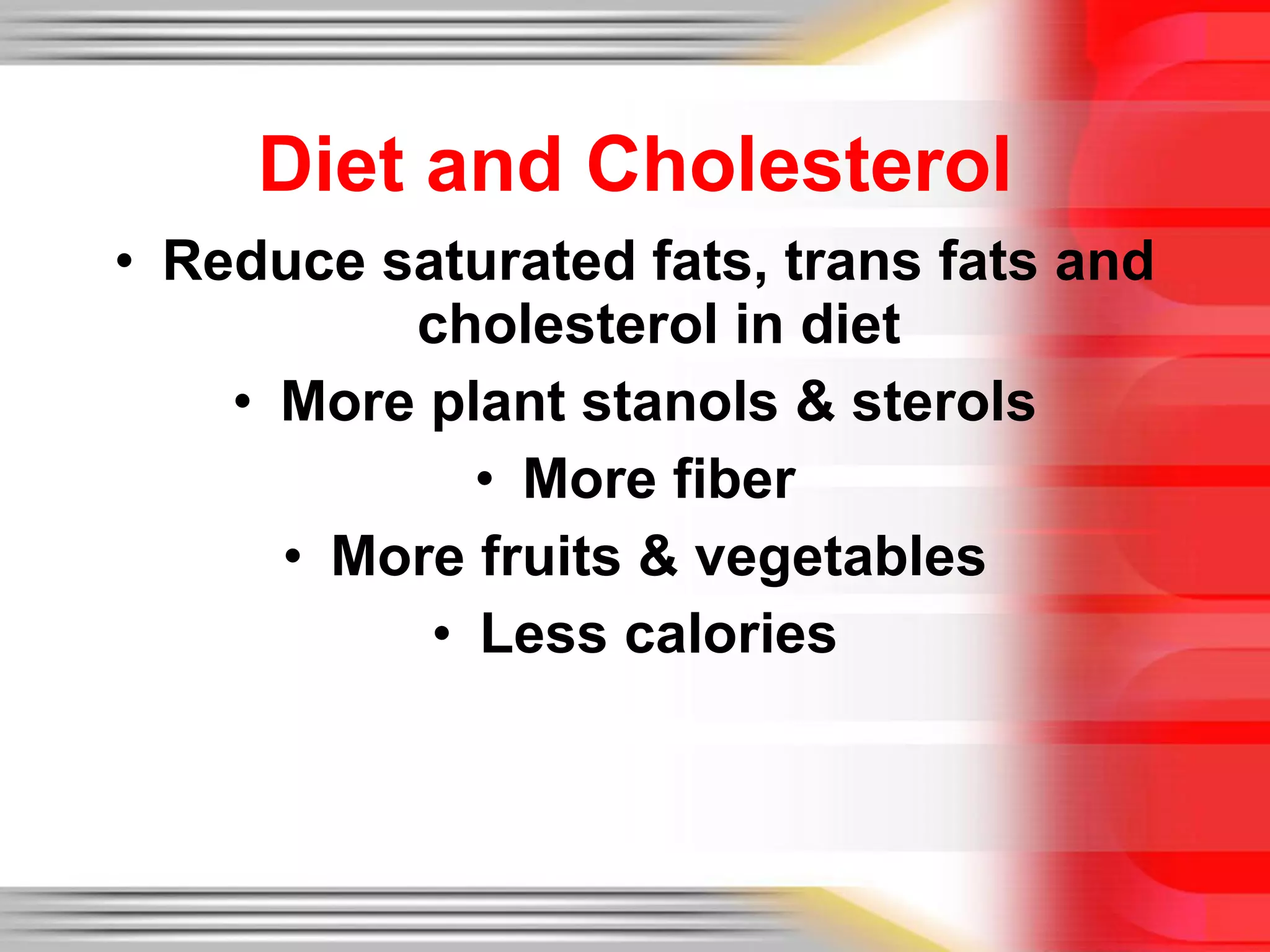 Managing Cholesterol | PPT