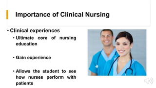 Managing clinical day with audio | PPTX